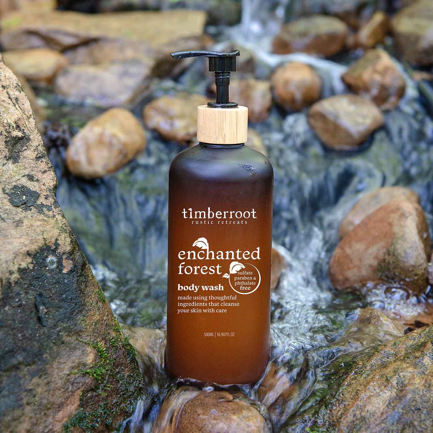 Timberroot Enchanted Forest Body Wash | Timberroot Rustic Retreats LLC