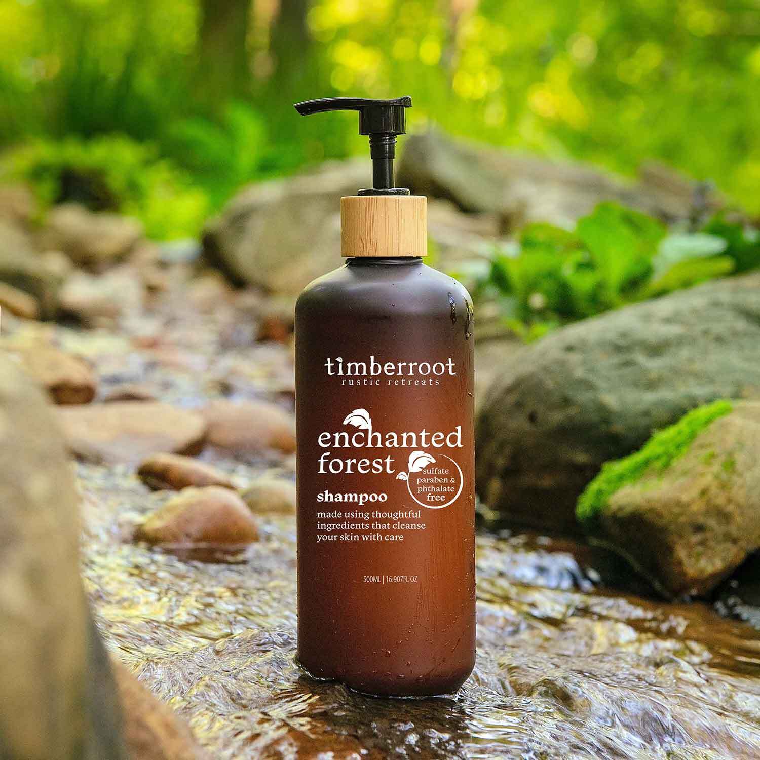 Timberroot Enchanted Forest Shampoo | Timberroot Rustic Retreats LLC